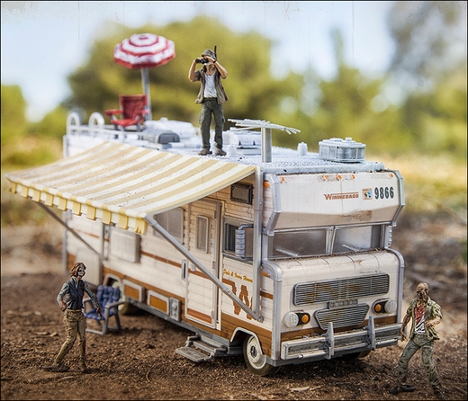 THE WALKING DEAD Dale's RV Wohnmobil McFARLANE BUILDING SETS 468 Teile ...